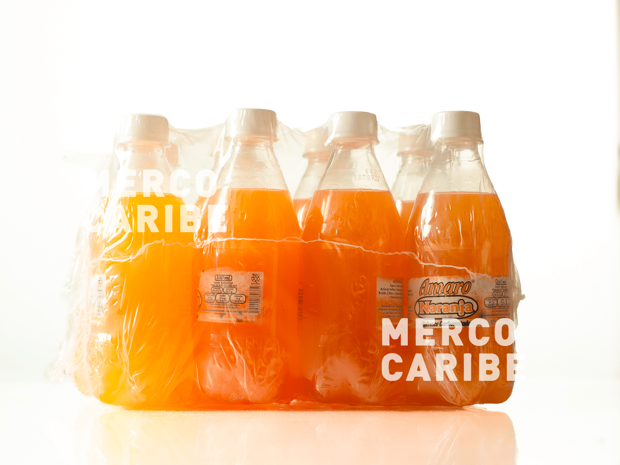 Refresco Carbonatado de Naranja (Amaro) 330ml blister de 12u (AX)