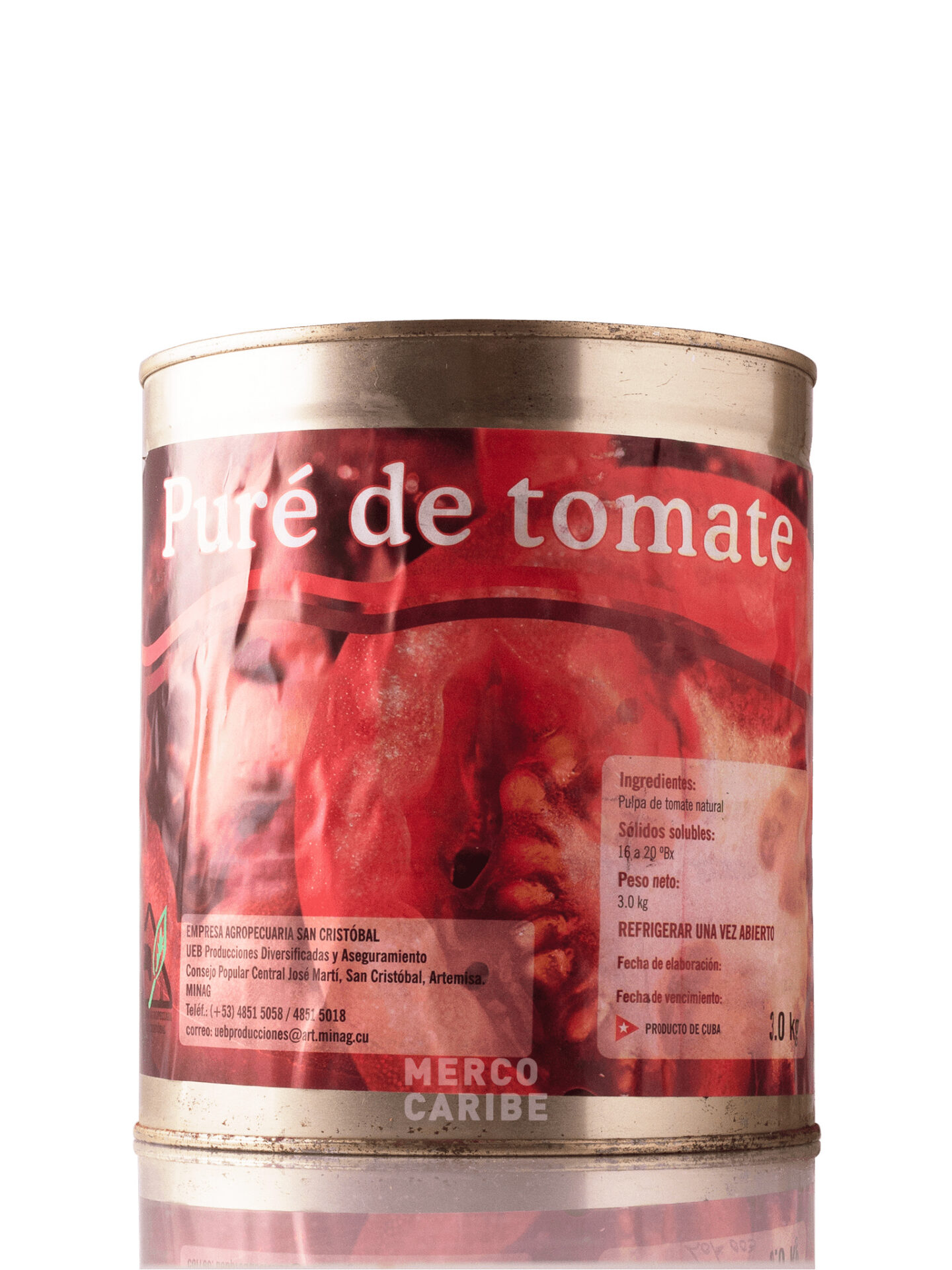 Pure de Tomate Lata 3 Kg (FP)