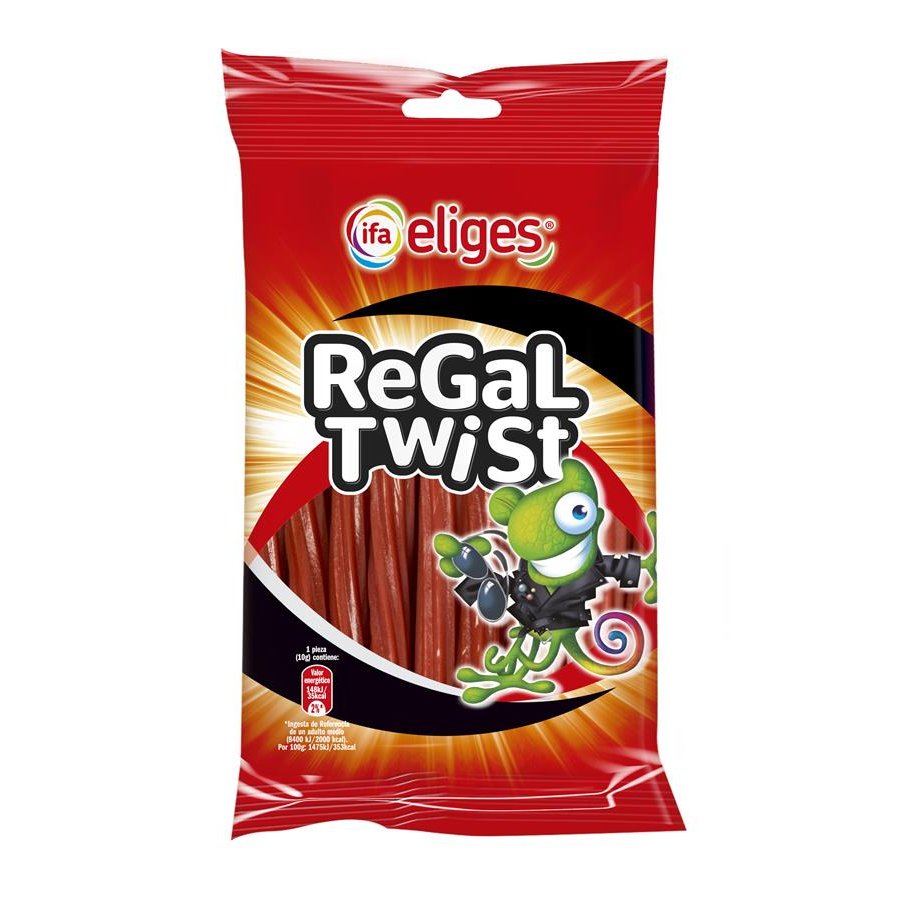 Regaliz Rojo Regal Twist (Ifa Eliges) paquete de 150g