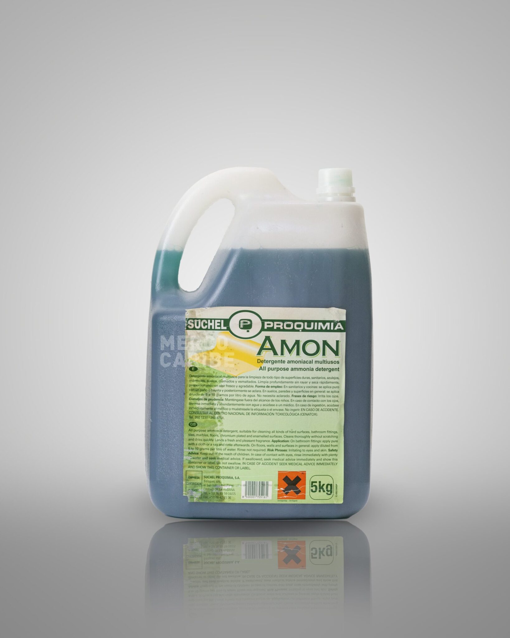 Detergente Amoniacal Multiusos (Amon) pomo de 5 Kg (SP)