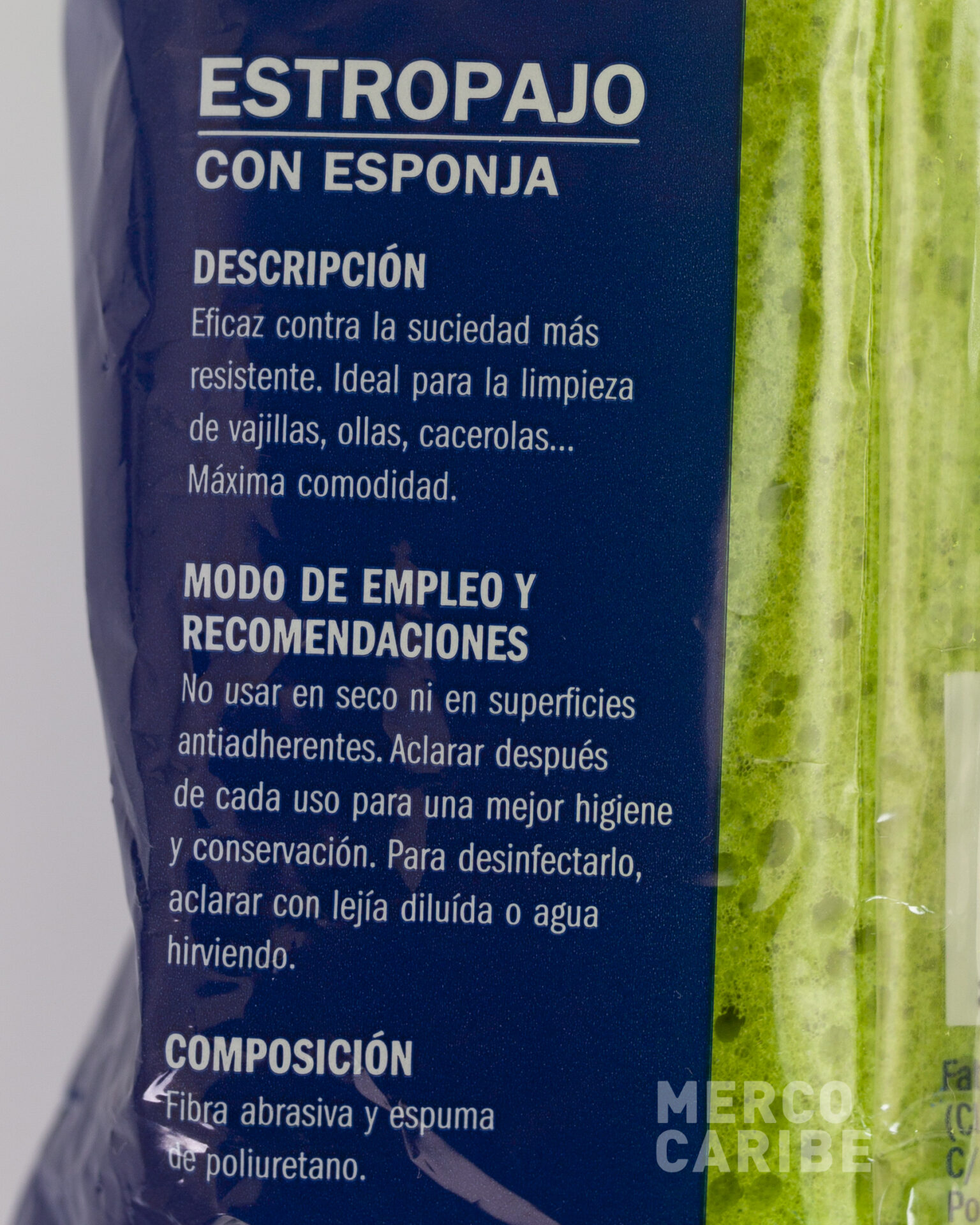 Estropajo Con Esponja (Ifa Sabe) 2u