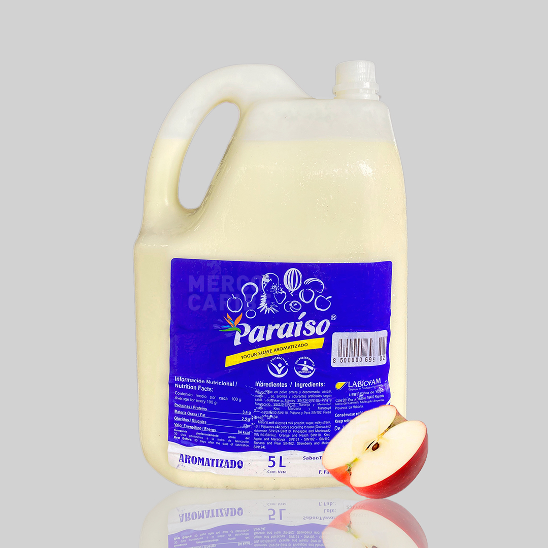 Yogurt de Manzana Probiótico de 5L