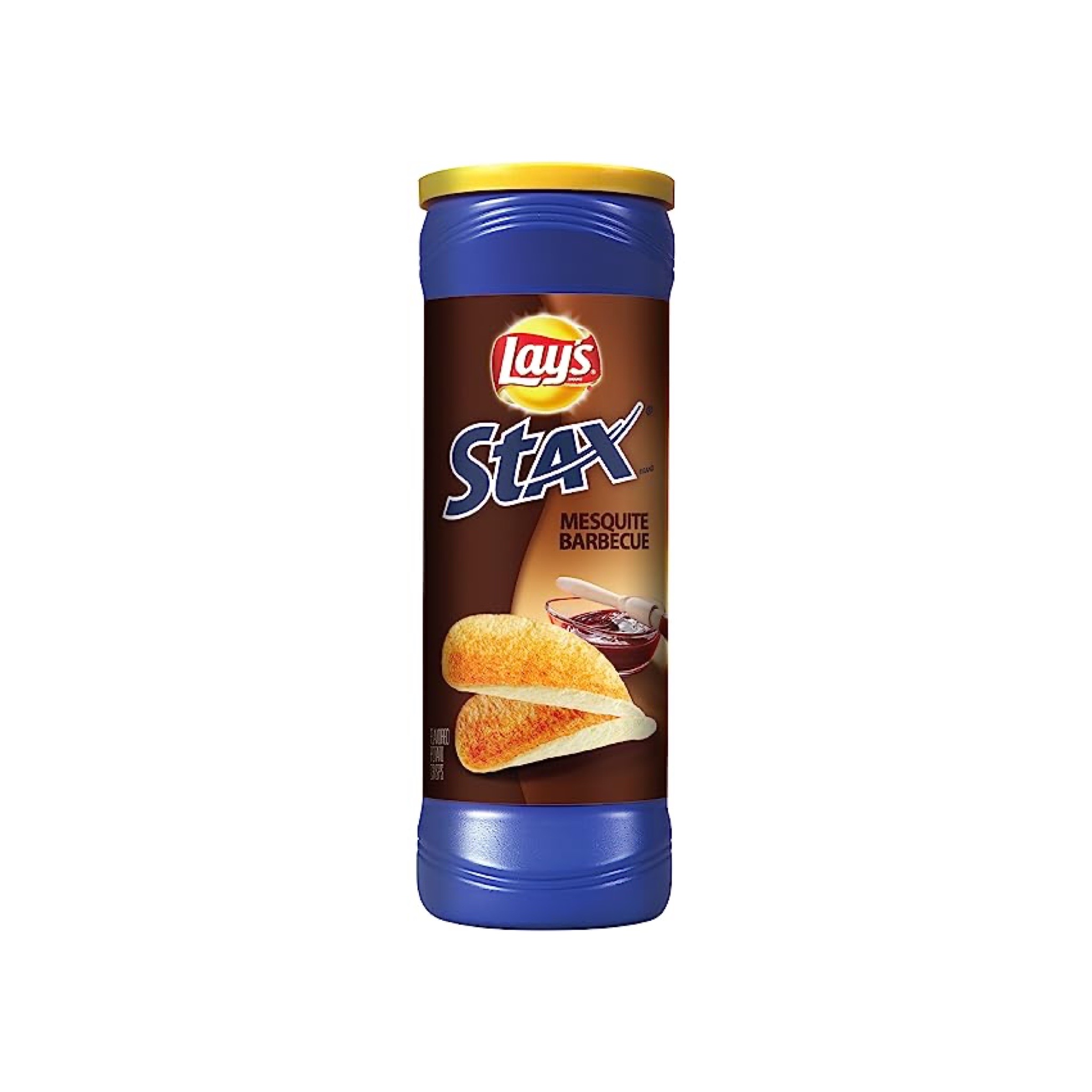 LAYS STAX Papas Fritas Mezquite de BBQ, 5.5 oz