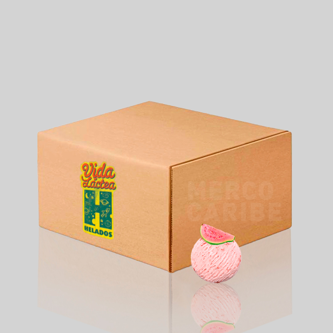 Helado Vida Láctea de Guayaba de 4L