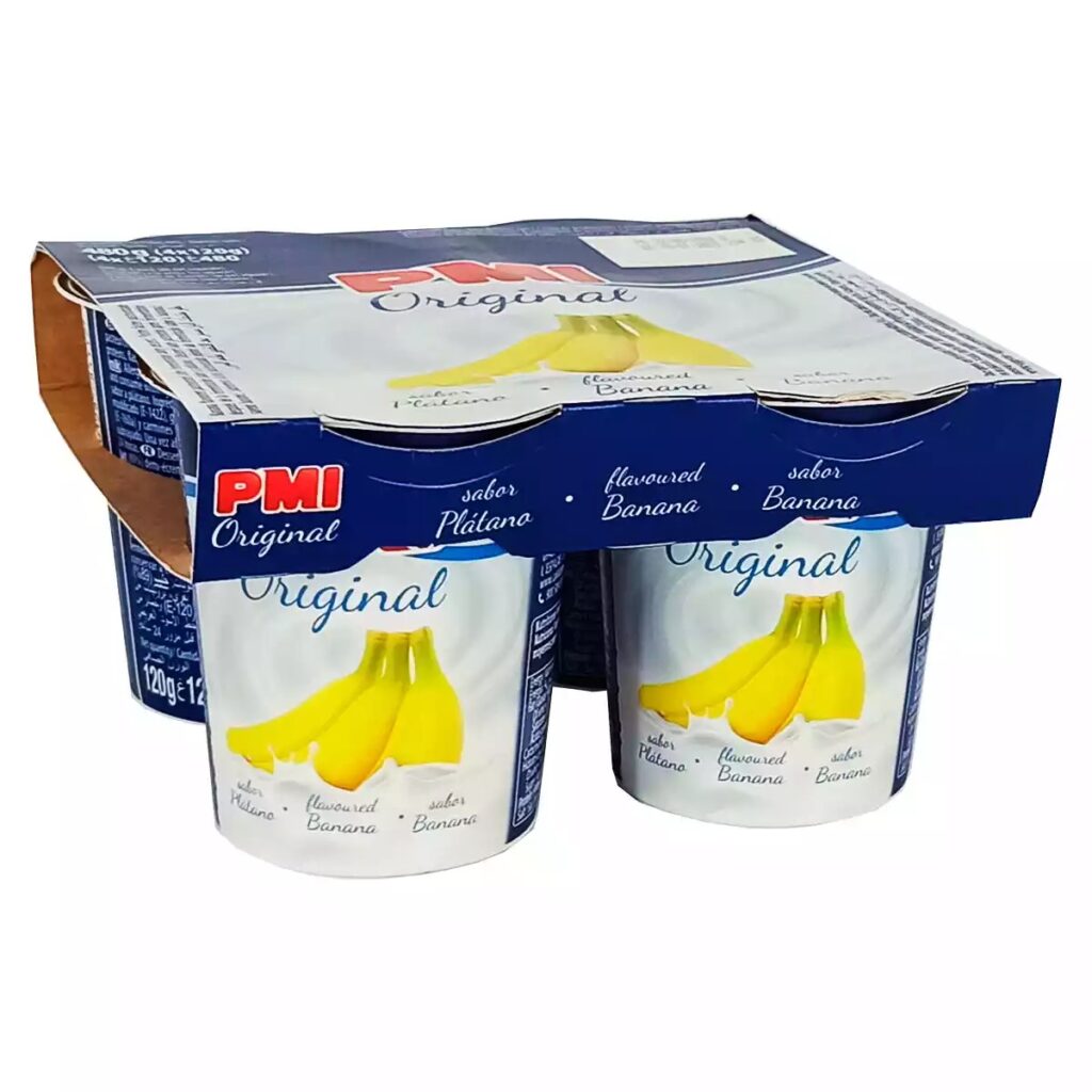 Yogur de Plátano (Pascual PMI) 4 x 120g (IP)