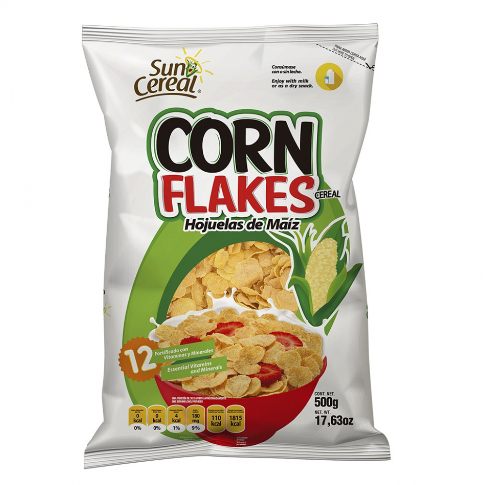 Hojuelas de Maiz - Corn Flakes (Cerides) 500g