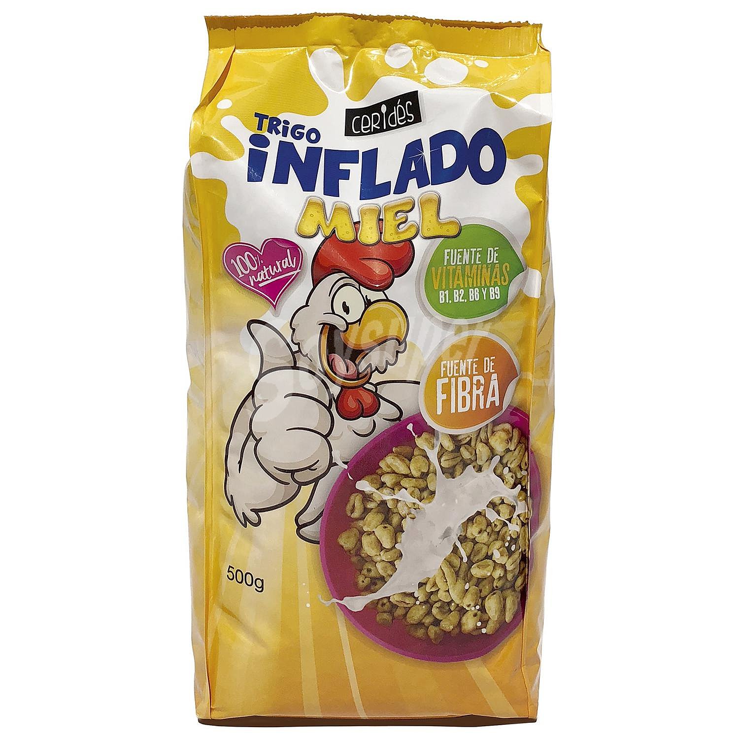 Trigo Inflado con Miel (Cerides) 500g