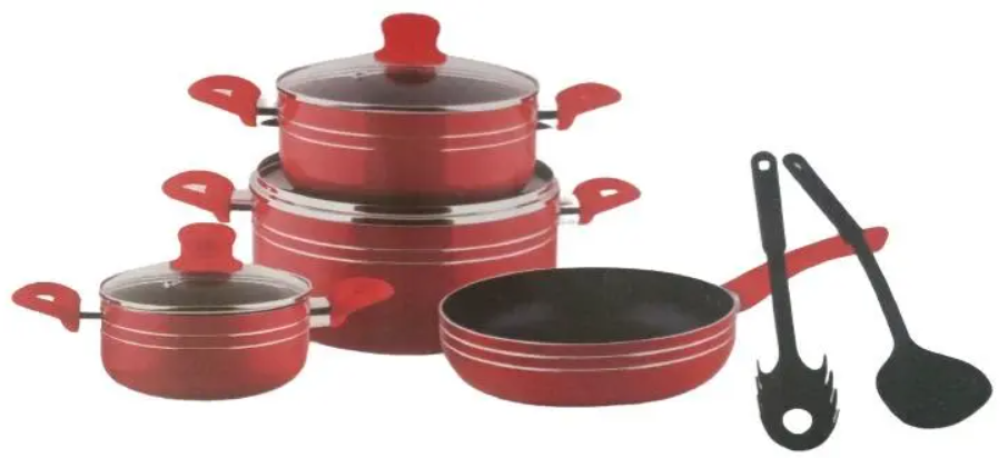 Juegos de Calderos (Berlinng Hous) 9pcs